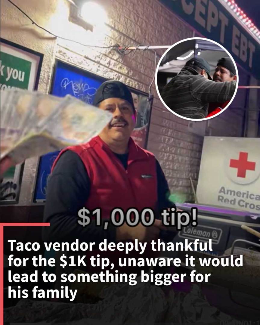Taco vendor gets his taquero food truck