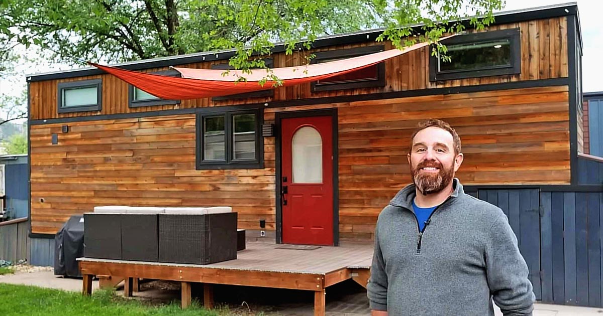 Tiny House Village: Single Dad Raises Twin Sons