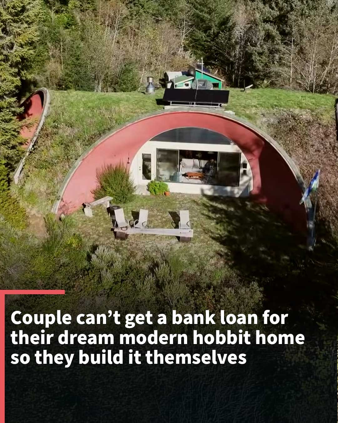 Couple Builds Dream Modern Hobbit Home Without Bank Loan
