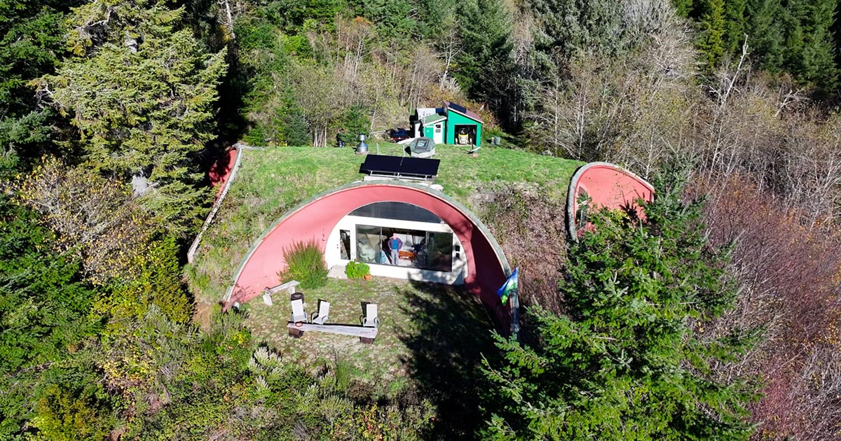 Couple Builds Dream Modern Hobbit Home Without Bank Loan