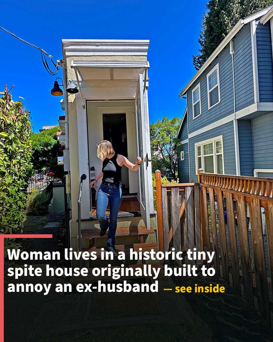 Woman Lives in Historic Spite House Built to Annoy an Ex-Husband