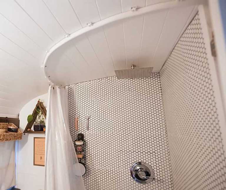 Family Converts Bluebird Bus Into Dream Mobile Home