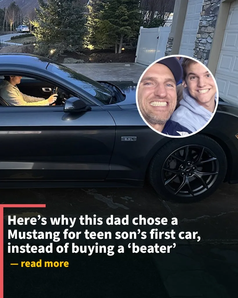 Why Dad Buys Mustang As Teen Son's First Car