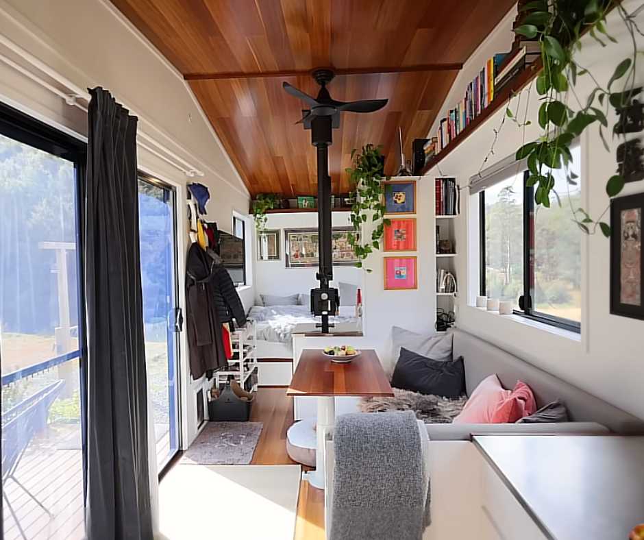 Woman Builds Tiny Home in Tasmanian Wilderness