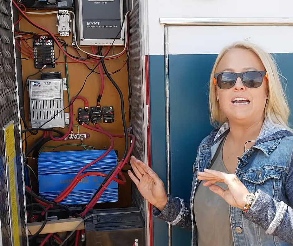 Cozy Chic Mobile Tiny Home Transformed from Old Ambulance