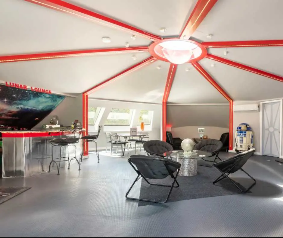 Man Builds Spaceship Tiny Home — See Inside