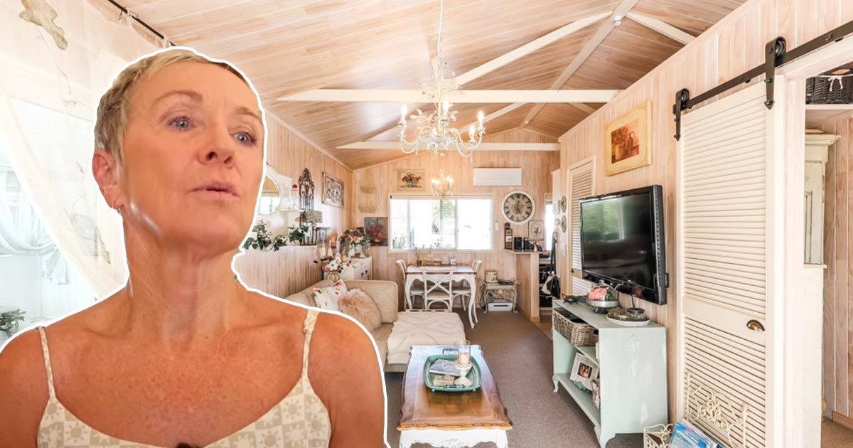 Lady Converts Previous Storage into Shabby-Stylish Tiny Residence ...