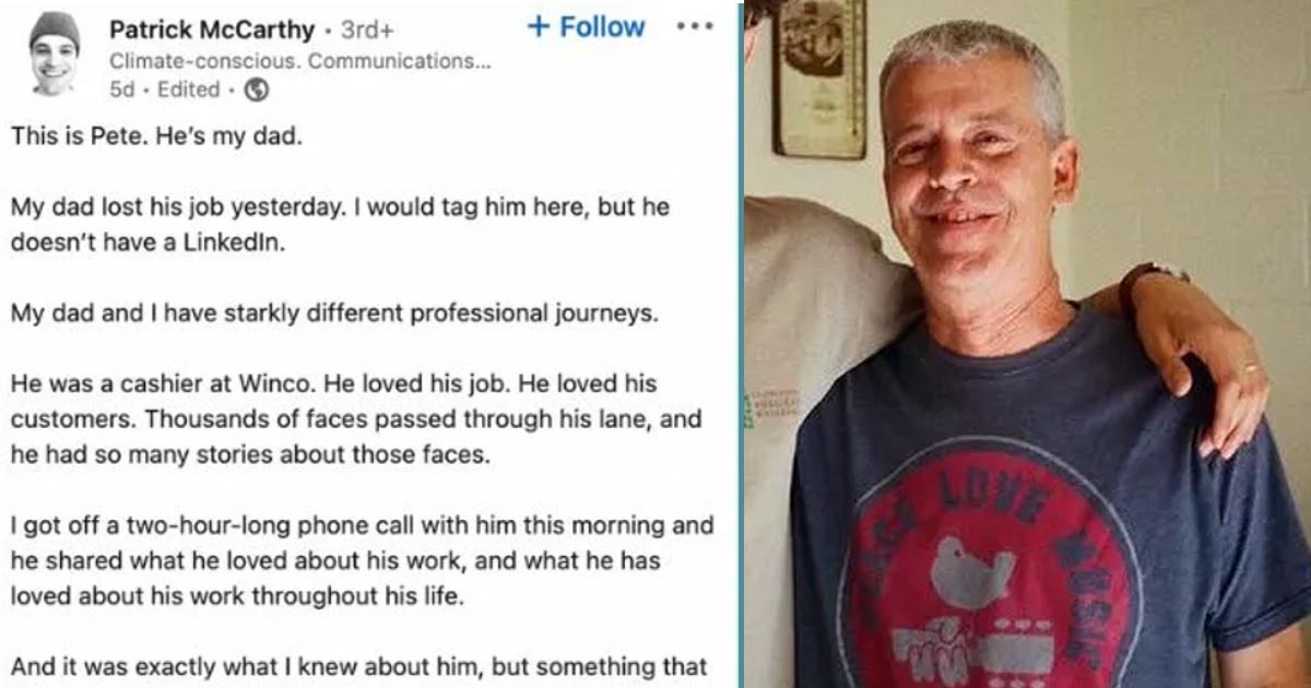 Son's LinkedIn Post Sparks Job Opportunities for Dad