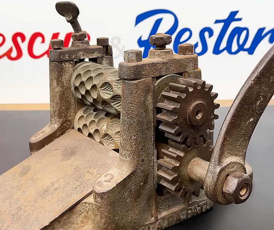 Vintage 1871 Candy Drop Roller Machine Restoration