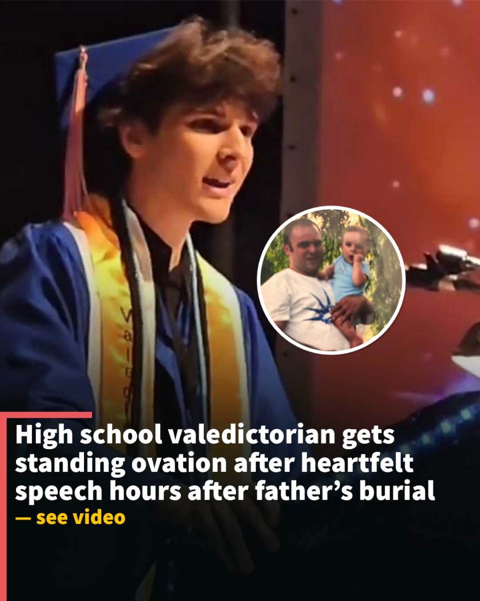 High School Valedictorian Gets Standing Ovation for Speech