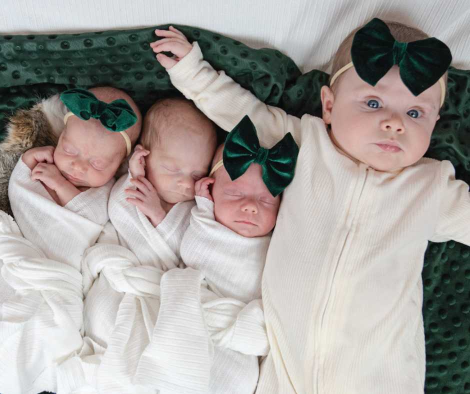 Couple Welcomes 4 Babies in 3 Months