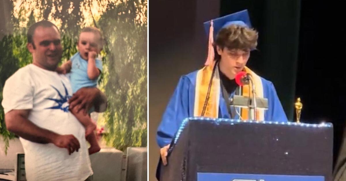 High School Valedictorian Gets Standing Ovation for Speech