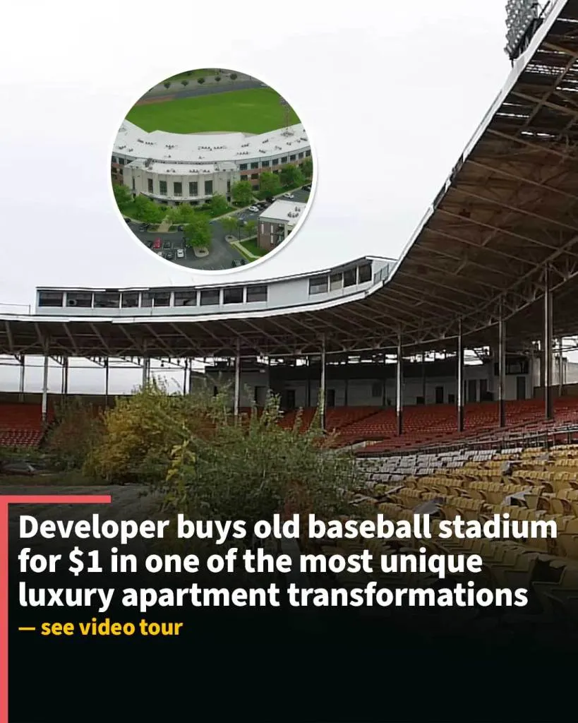 Conversion: Old Baseball Stadium Into Luxury Apartments