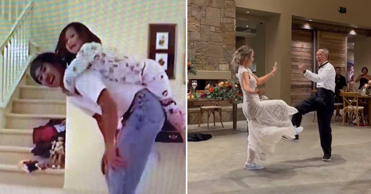 Dad Wows Wedding with Epic Footwork