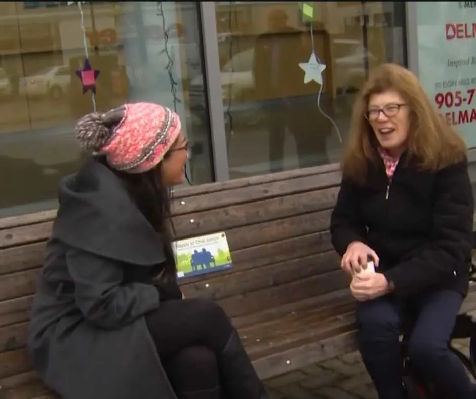 'Happy to Chat Bench' Movement Helps Combat Loneliness