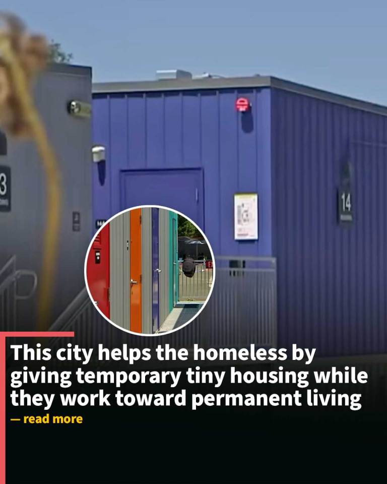 City Offers Tiny Homes to Help Homeless Find Permanent Housing