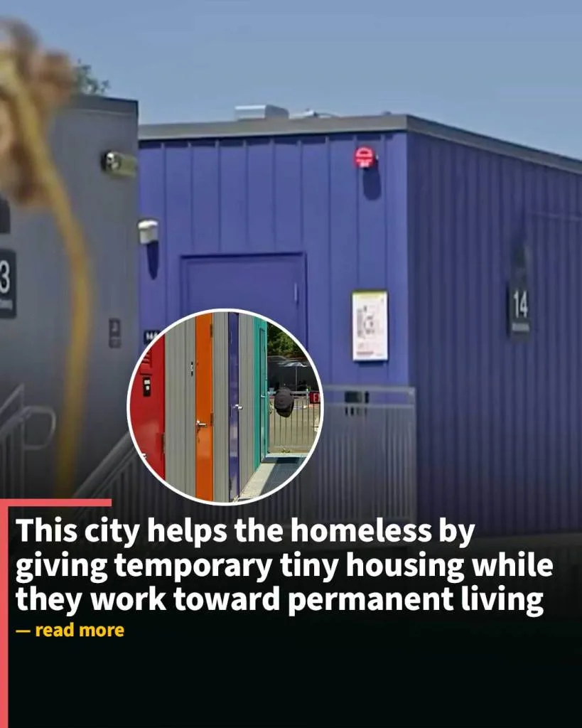 City Offers Tiny Homes to Help Homeless Find Permanent Housing