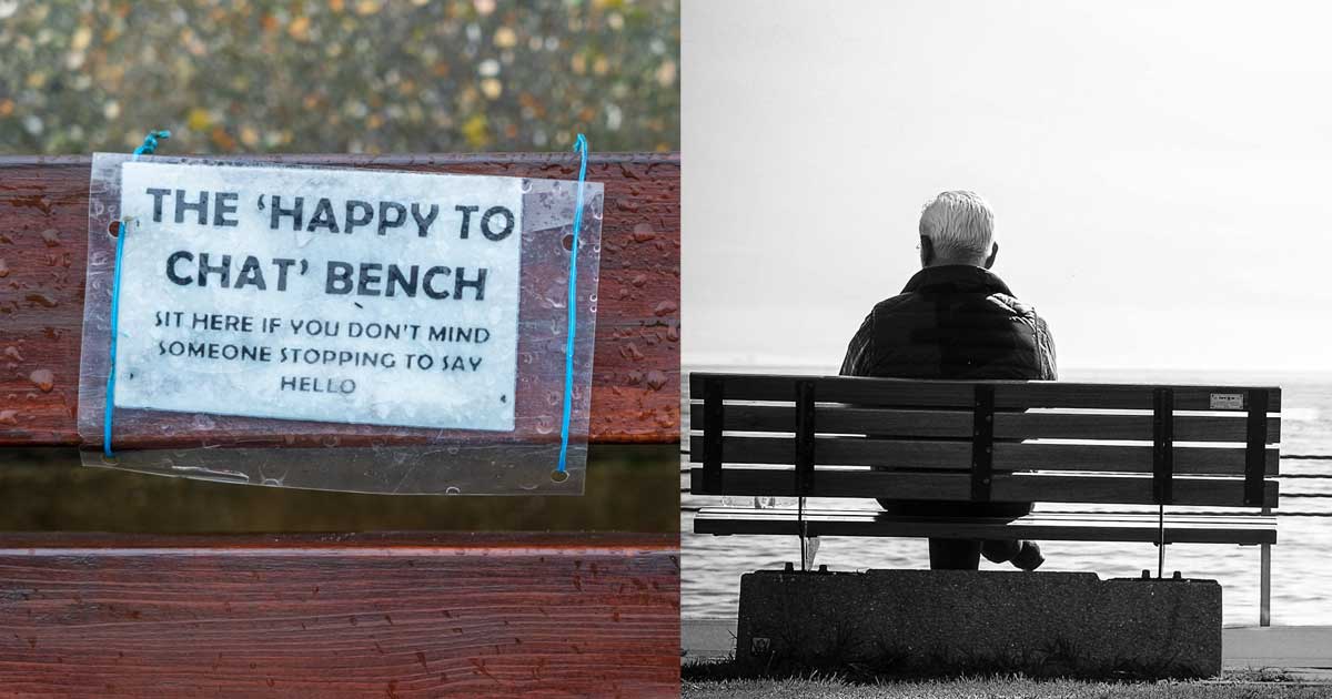 'Happy to Chat Bench' Movement Helps Combat Loneliness