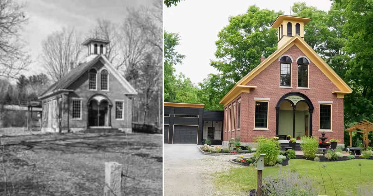 Old Schoolhouse to Dream Home: A Fixer-Upper Transformation