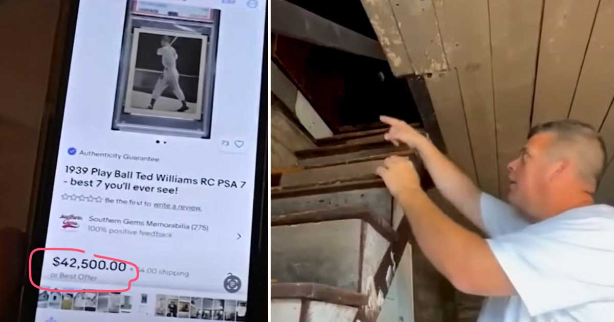 Barn Restoration Unearths Rare Baseball Card Treasure