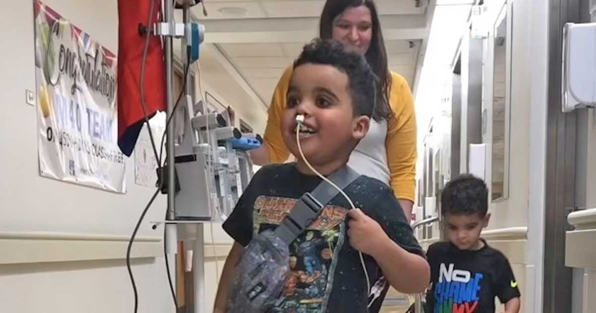Little Boy Thrilled to Receive Heart Transplant