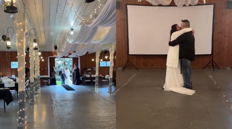 Bride Overcomes Empty Wedding Venue to Create a Special Day