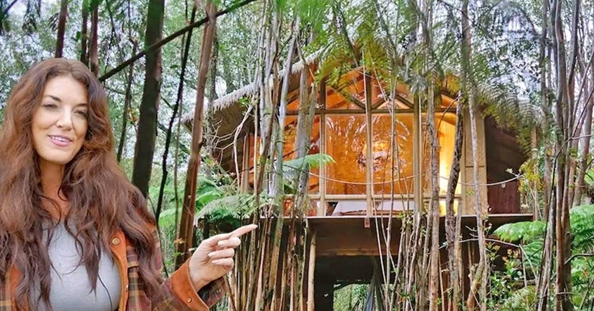 How a Woman Built an Incredible Treehouse on a Microbudget