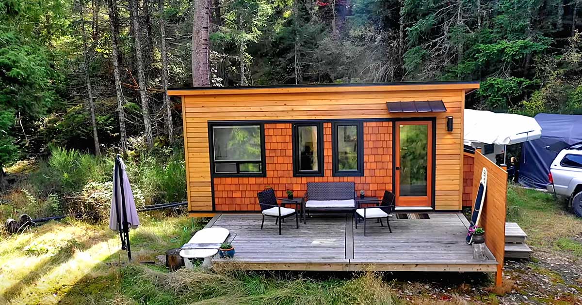 Man Turns Ultra-Small Tiny House into a Functional Masterpiece