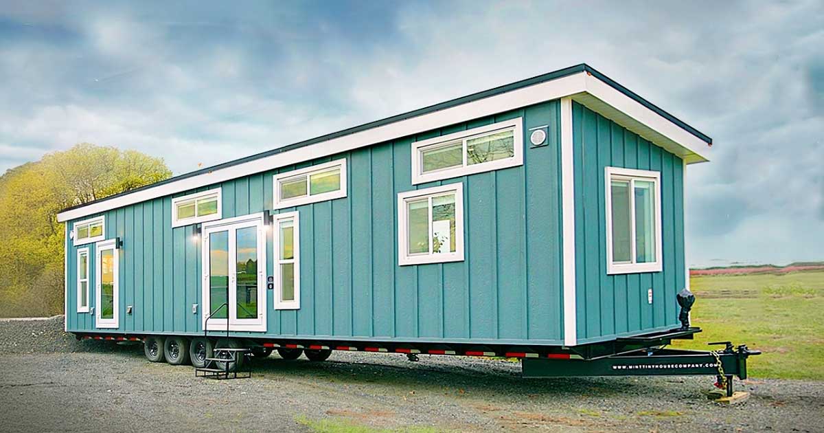 Extra-Large Tiny Home: Designed for Harsh Weather Conditions
