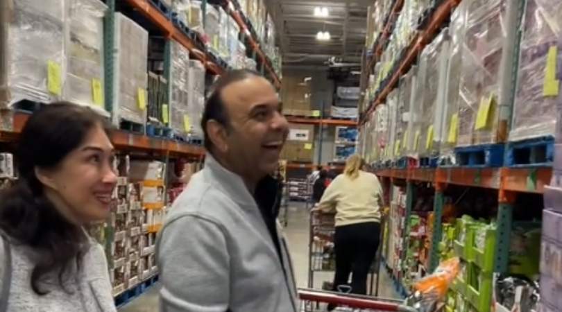 Parents Overwhelmed Seeing Daughter's Brand At Costco
