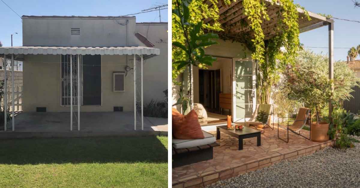 Boring Backyard Gets a Stunning Garden Makeover