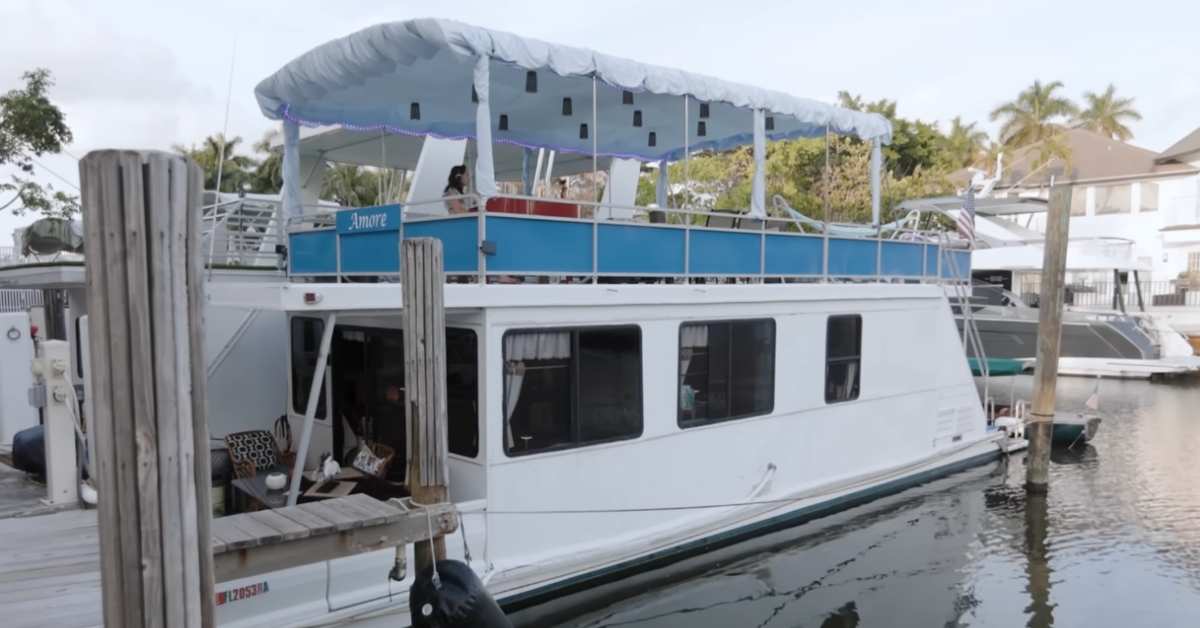 She embraced houseboat living to escape high rent