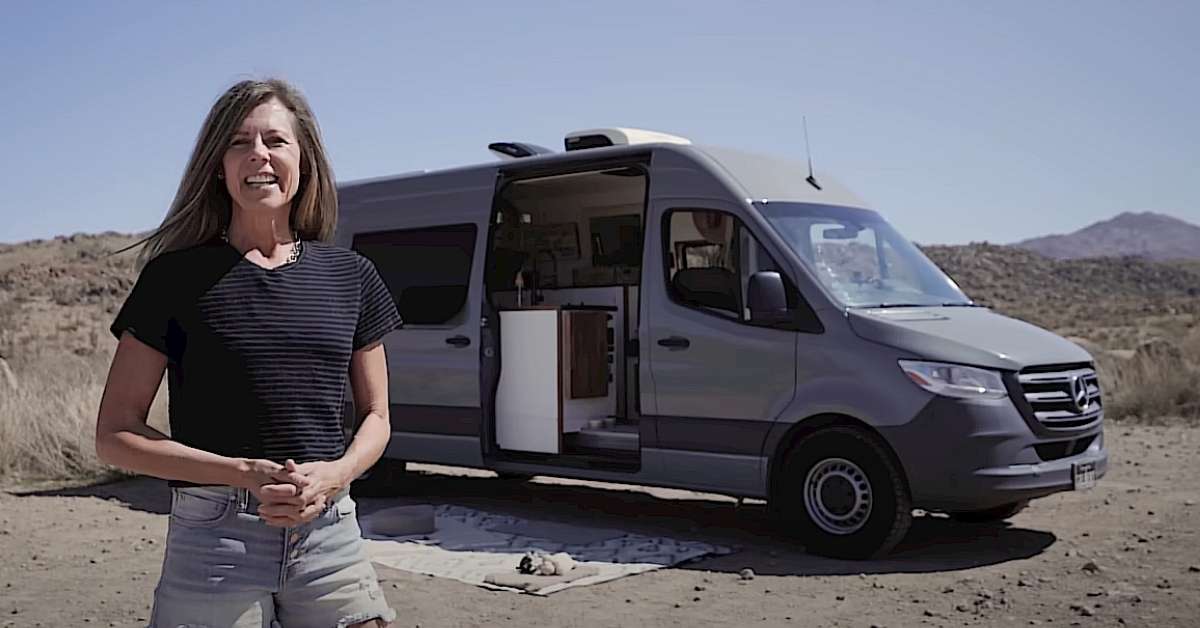 Woman living in van finds healing and reboots her life